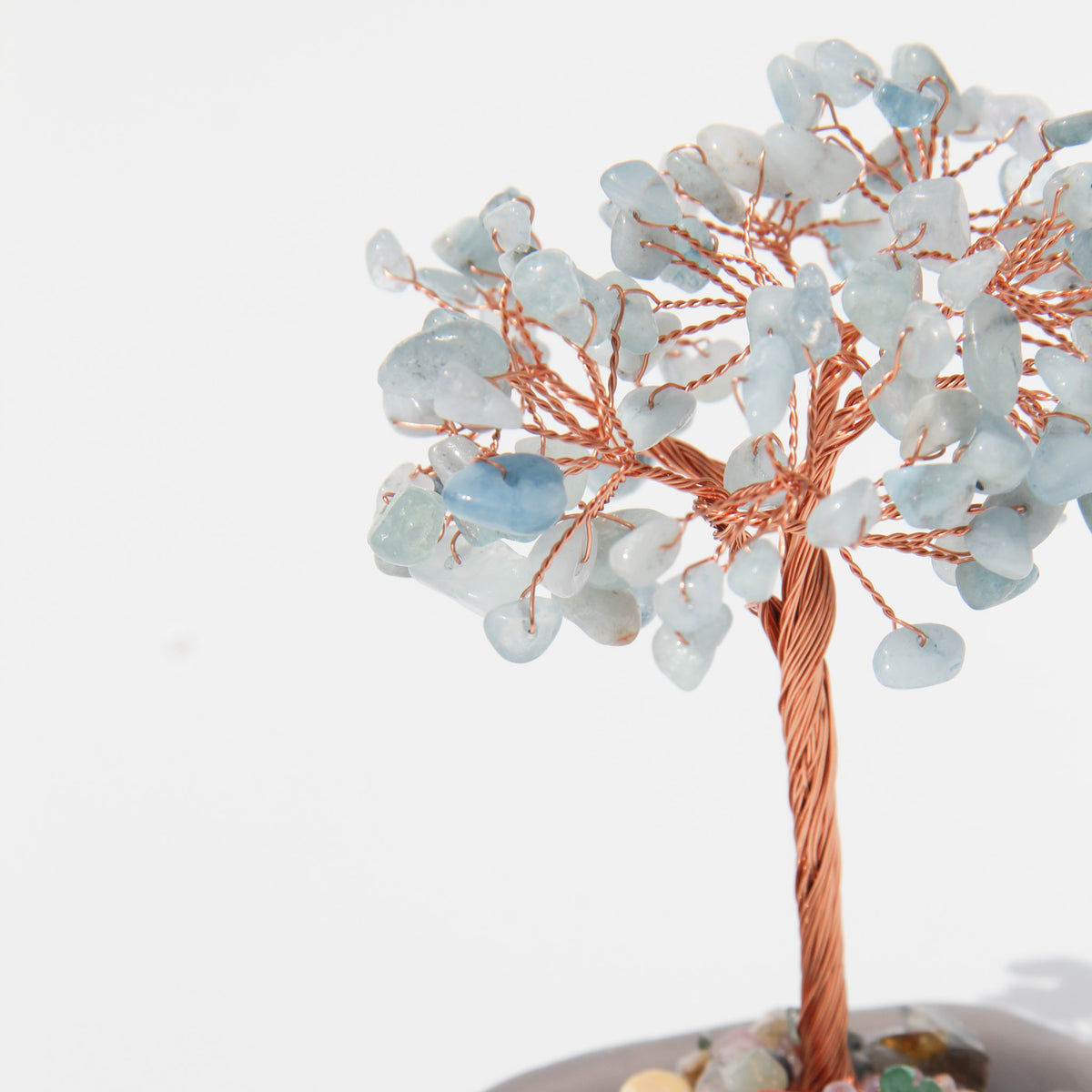 Aquamarine Healing Mini Crystal Tree – When Stars Align Studio